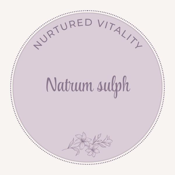 Nurtured Vitality Natrum sulph | Homeopathics